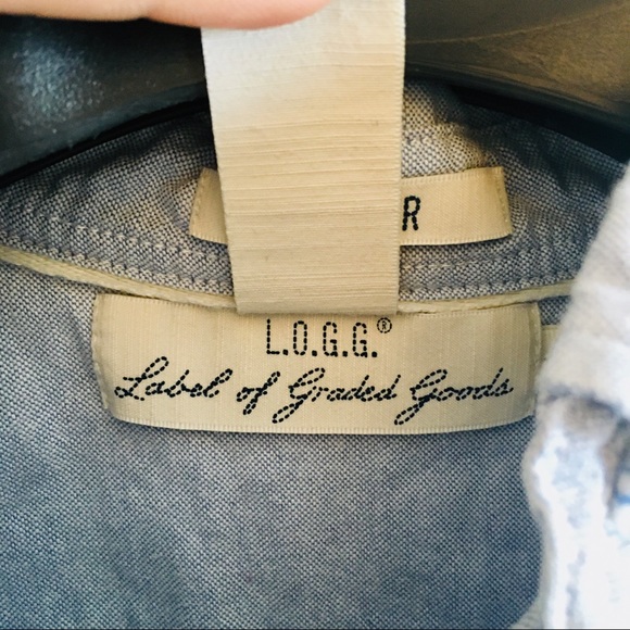 H&M | Shirts | Denim Shirt By Logg | Poshmark